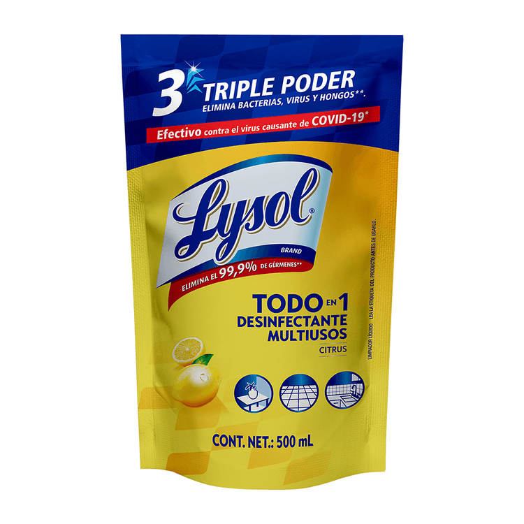 Spray Multiusos: Desinfección Efectiva en 5 Minutos | Lysol México